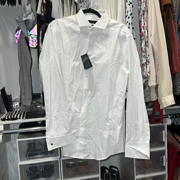 Boss | Shirts | Nwt Boss Mens Slim Fit White Shirt | Poshmark